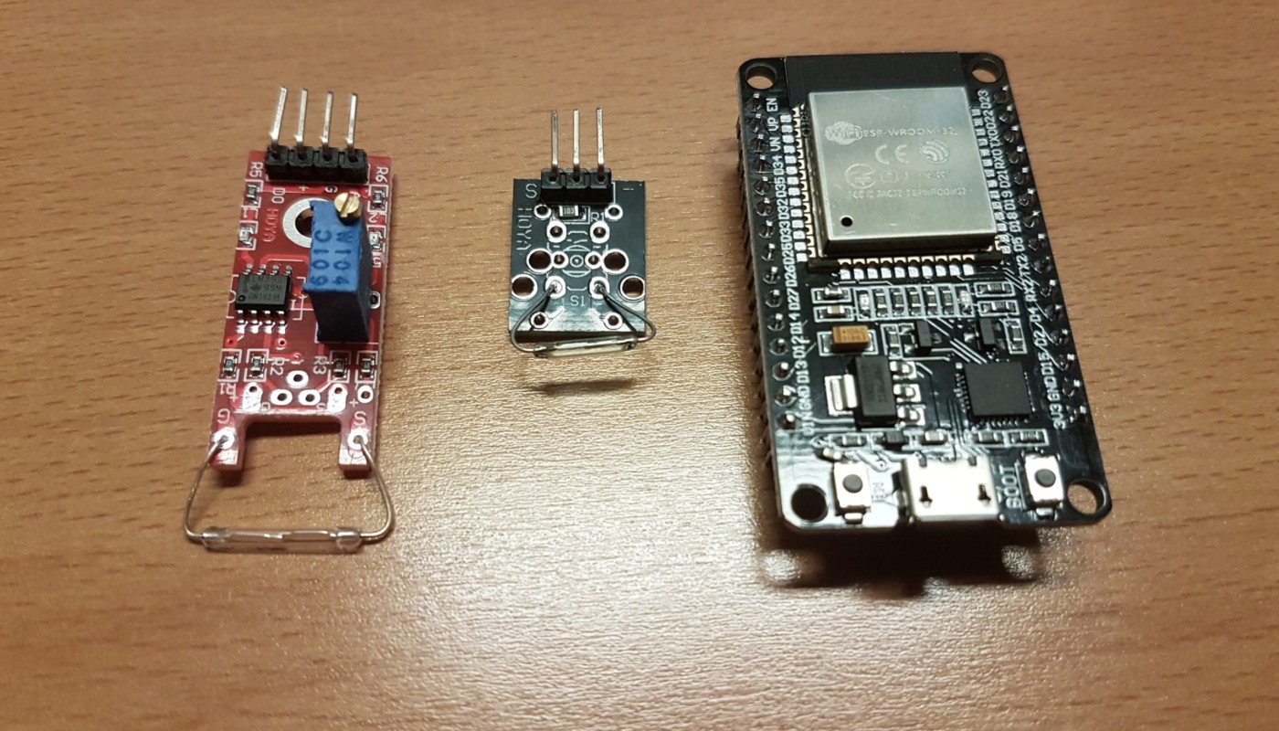 Reed Sensor Modul am ESP32 - Bloggingwelt